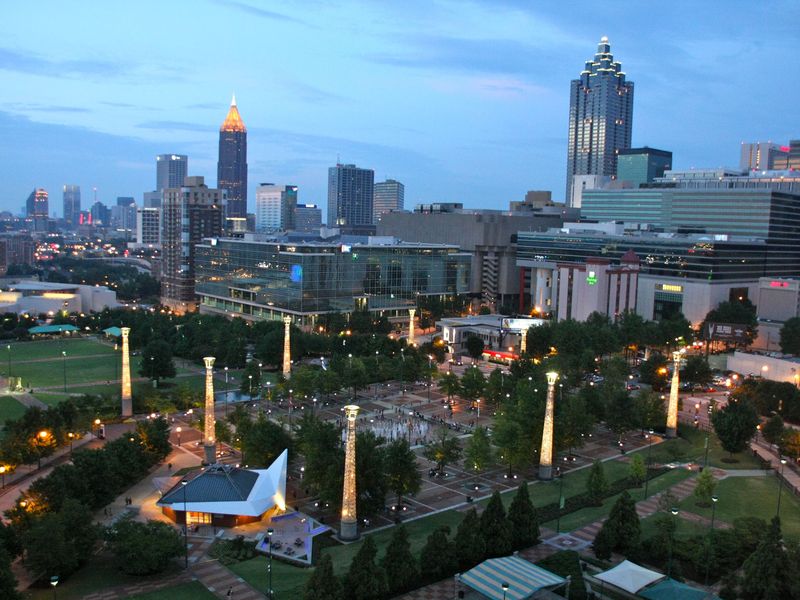 Centennial Park, Atlanta, GA | Smithsonian Photo Contest | Smithsonian ...