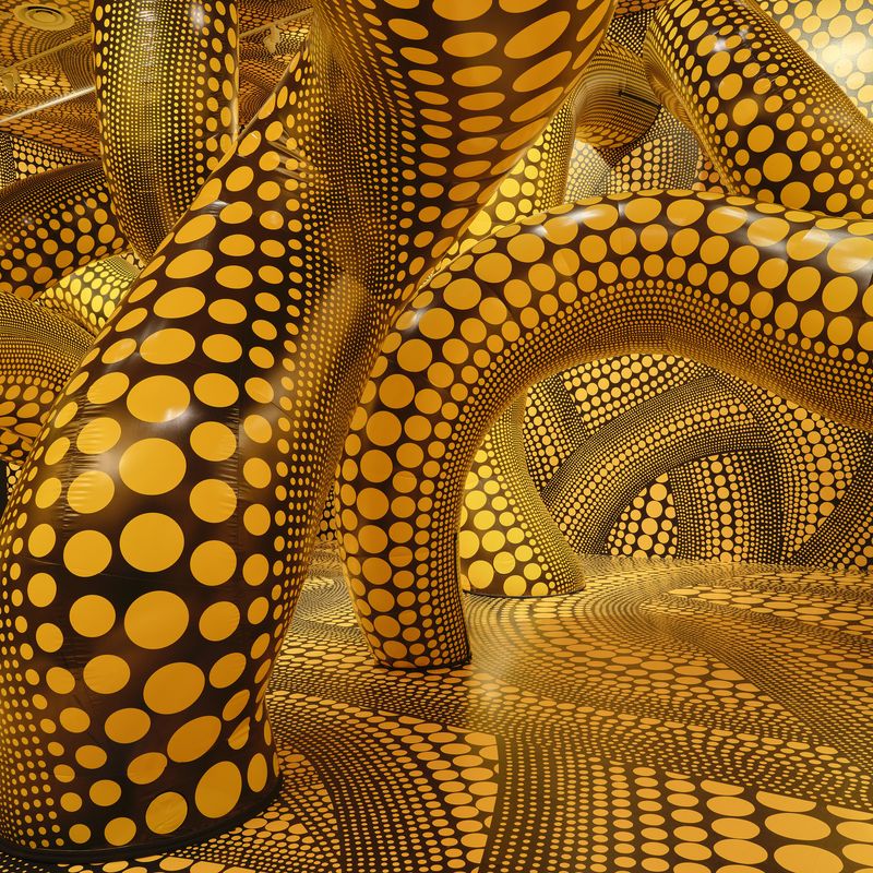 Yayoi Kusama Dot Paintings Yayoi Kusama's Return To The Art World