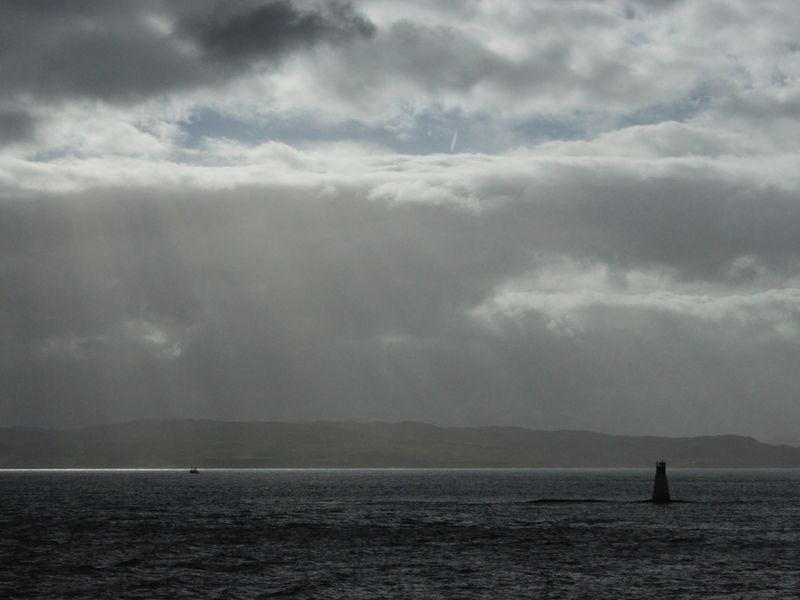 Rays of light on a lone lighthouse. | Smithsonian Photo Contest ...