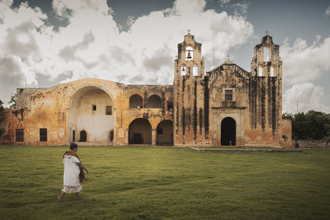 A Mayan woman walking to church. | Smithsonian Photo Contest ...