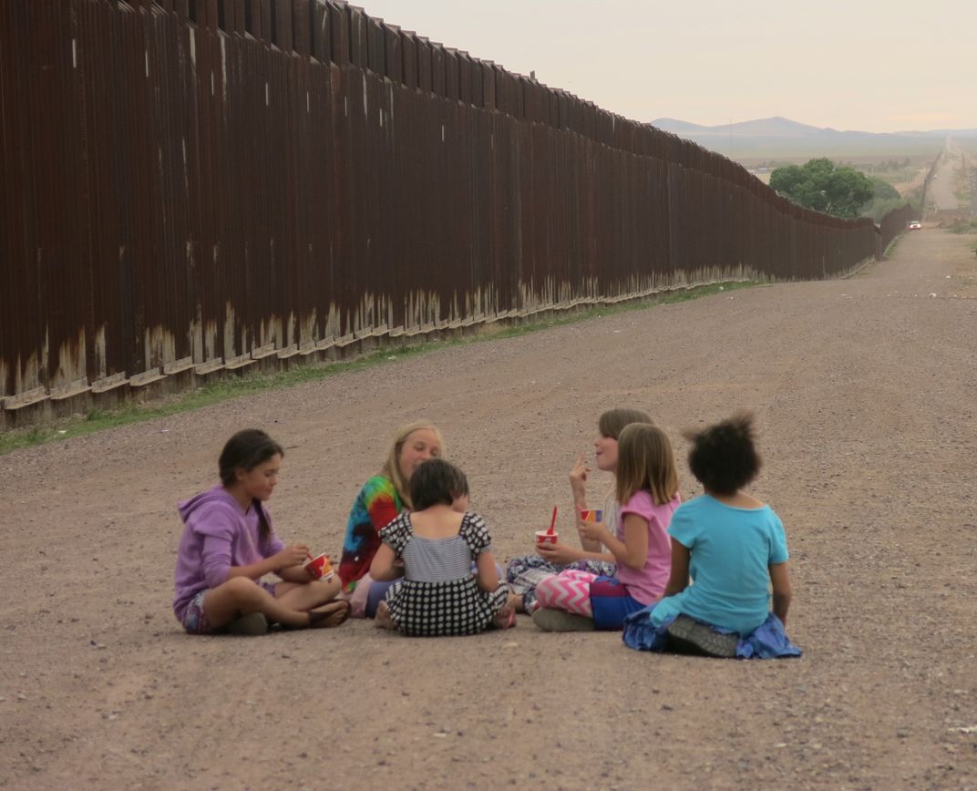 Playing Children at Las Fronteras (Mexican/US Border) | Smithsonian ...