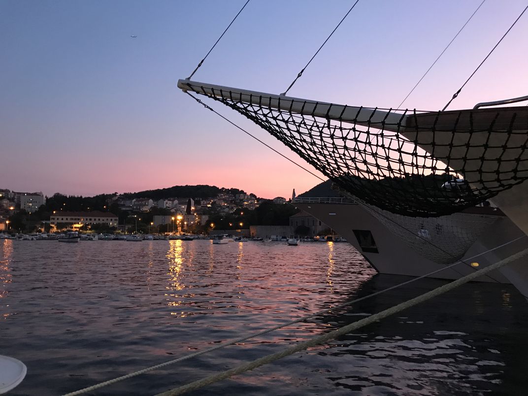 Sunset in a Croatian coastal town | Smithsonian Photo Contest ...
