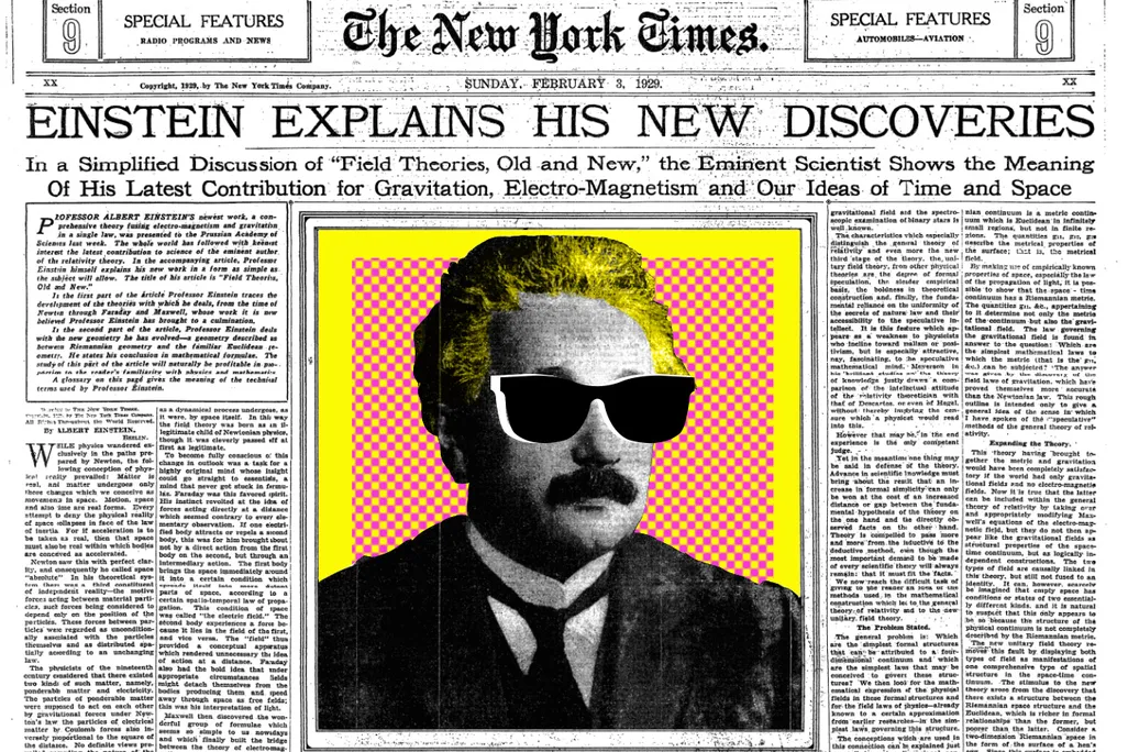 ruler newspaper physics