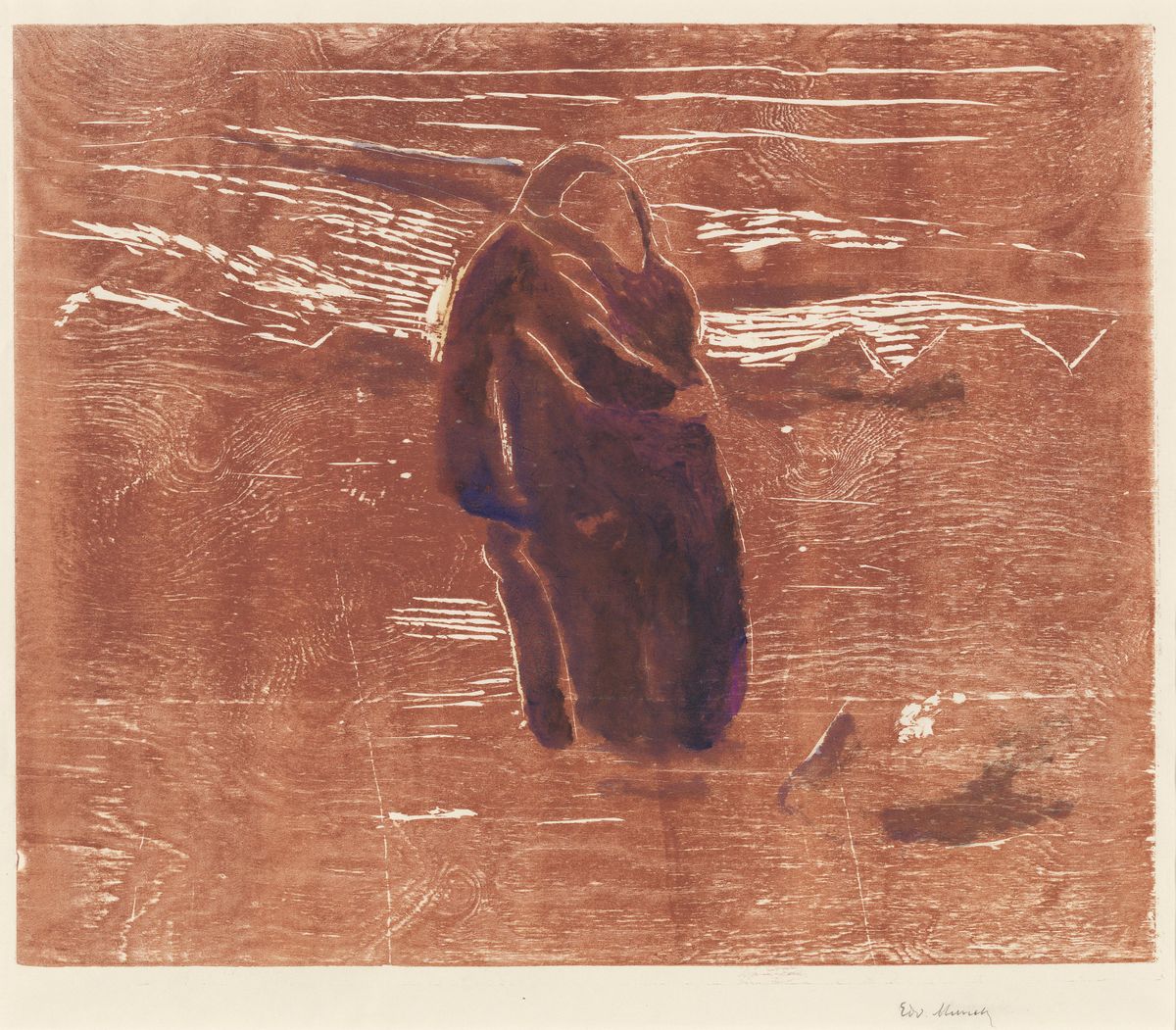 edvard munch use of colour