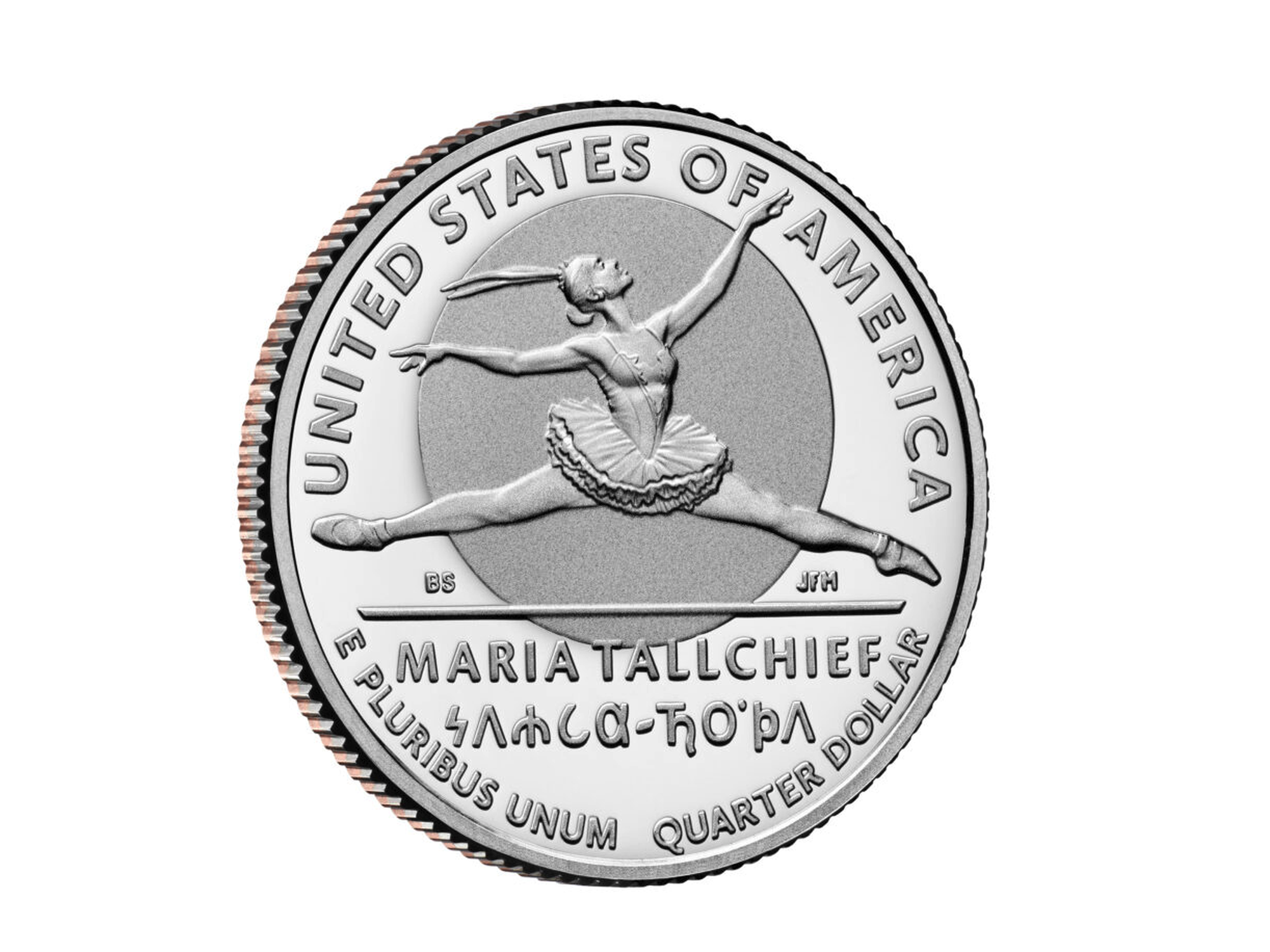 New U.S. Quarter Honors Maria Tallchief, America's First Prima Ballerina