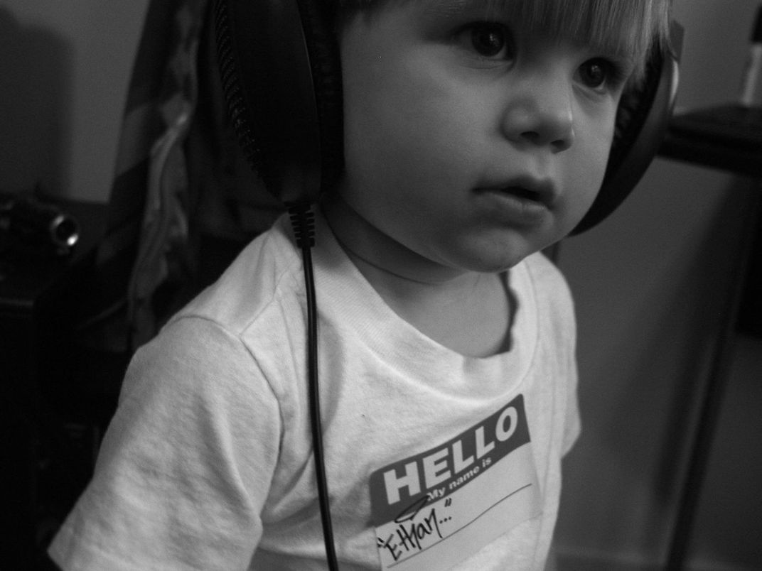 This photo is of Ethan Brewer my 2 year old brother.My name is Logan ...