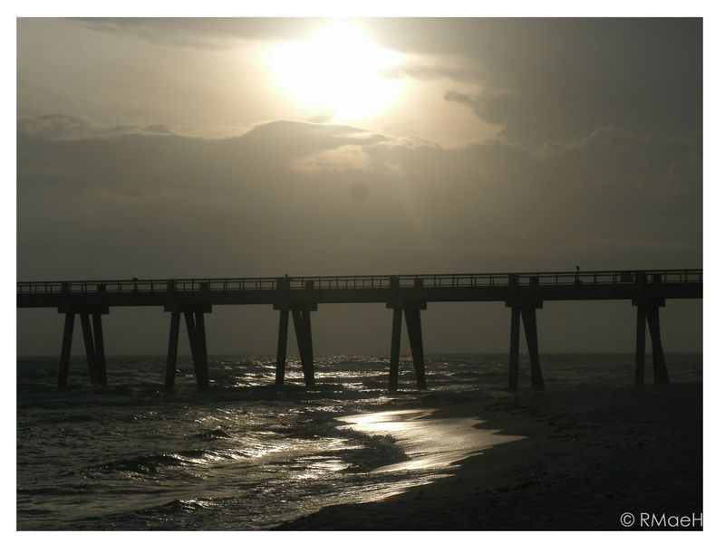 The bridge from Navarre Beach to the Sound Side of the Santa Rosa ...