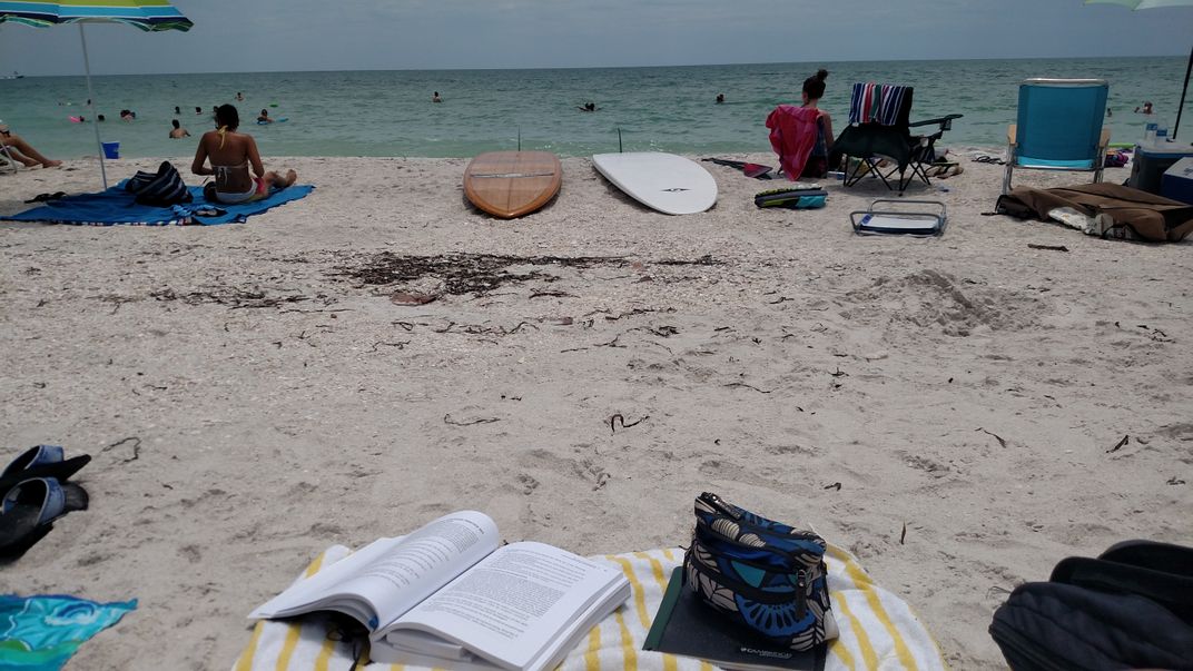 Studying on the Beach | Smithsonian Photo Contest | Smithsonian Magazine