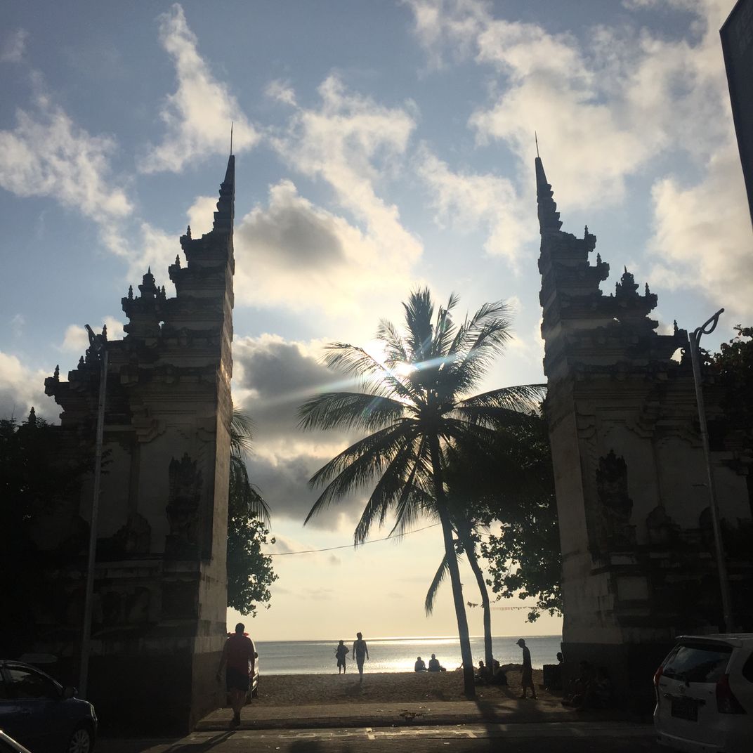 Bali beach entrance. | Smithsonian Photo Contest | Smithsonian Magazine