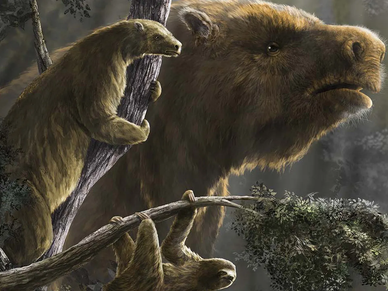 ground sloth predators