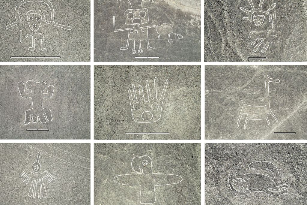 See Newly Discovered Nazca Drawings That Depict Llamas, Human ...