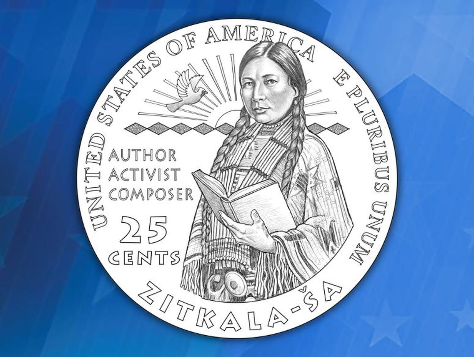 Zitkala-Ša, Native American Rights Activist, Honored on New Quarter ...