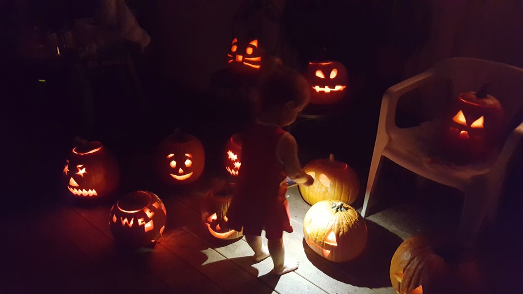 Chloe pumpkin carving party | Smithsonian Photo Contest | Smithsonian ...
