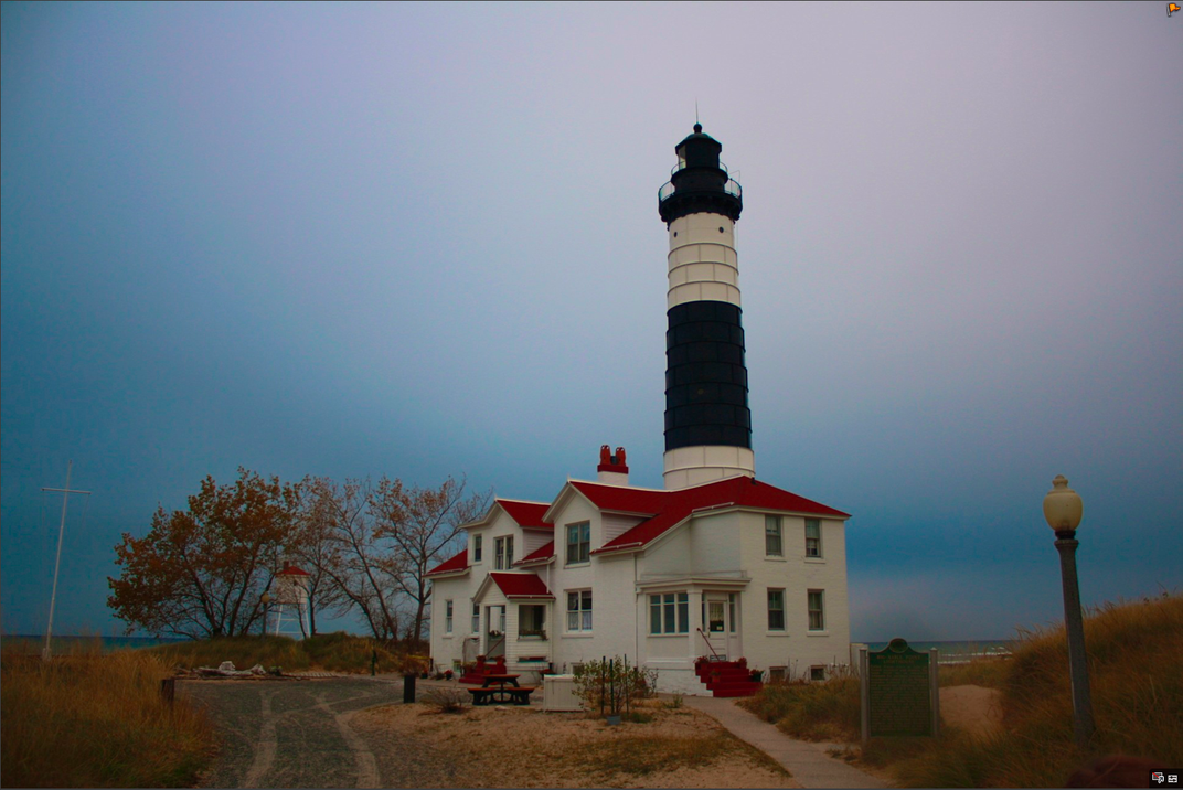 Big Sable lighthouse before a Storm Ludington, mi | Smithsonian Photo ...