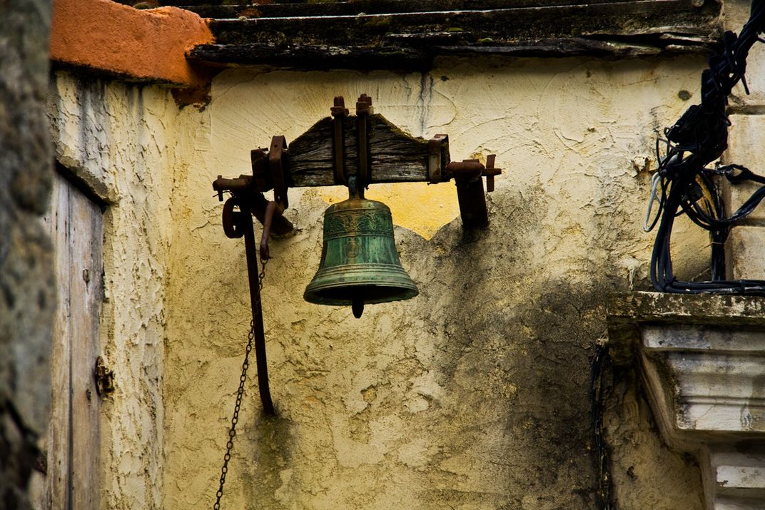 Old church bell in a small chapel in central Corsica | Smithsonian ...