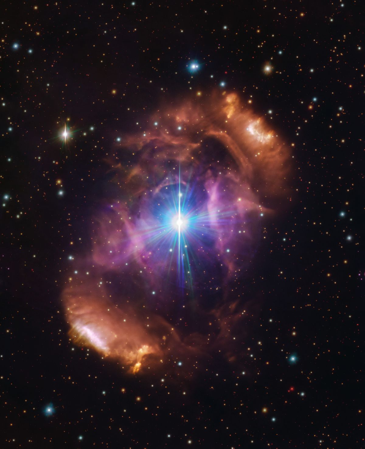 A Stellar Collision Birthed the 'Dragon's Egg' Nebula, a Puzzling ...