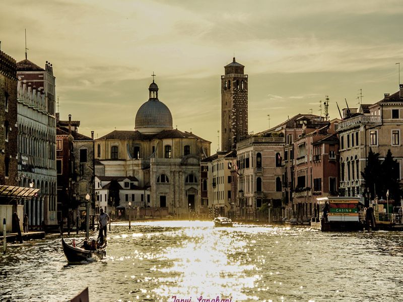 The Finest Boulevard In The World - The Grand Canal, Venice, Italy ...