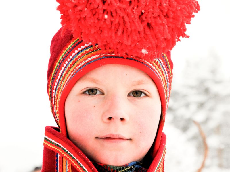 An indigenous Sami boy in Jokkmokk | Smithsonian Photo Contest ...