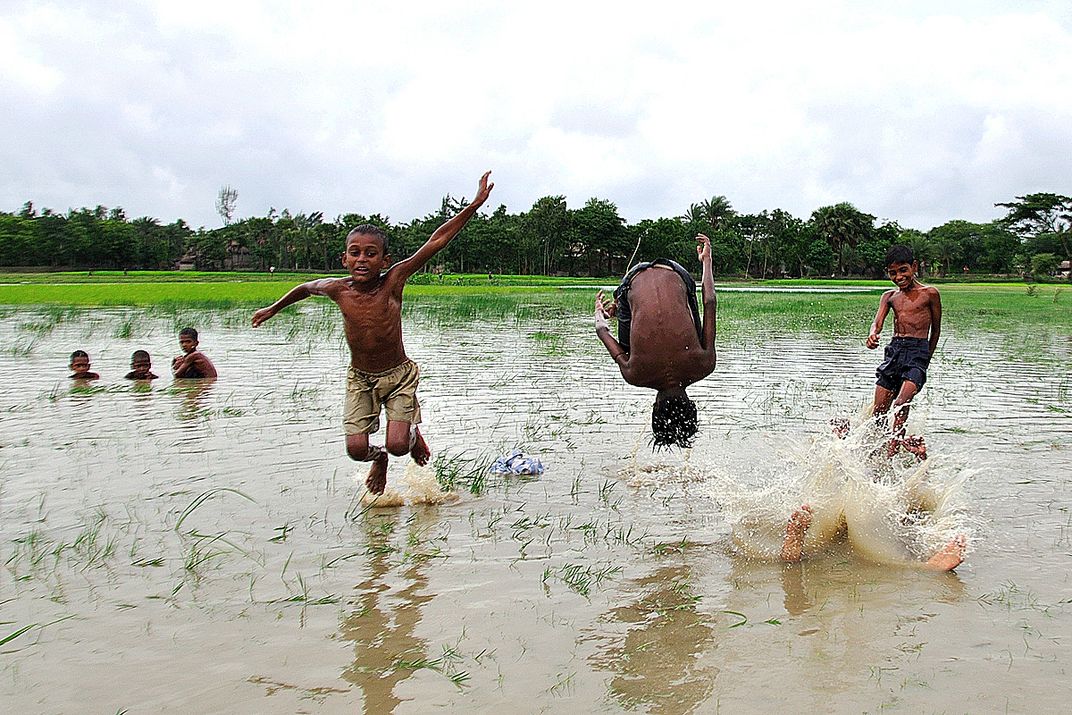 When I was out to see the welcoming of Monsoon in our State ...
