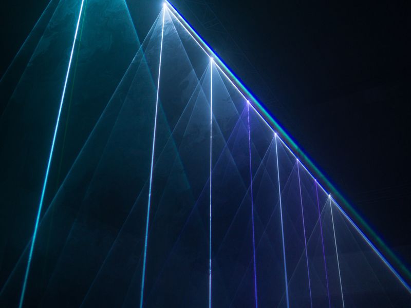 Laser triangles | Smithsonian Photo Contest | Smithsonian Magazine
