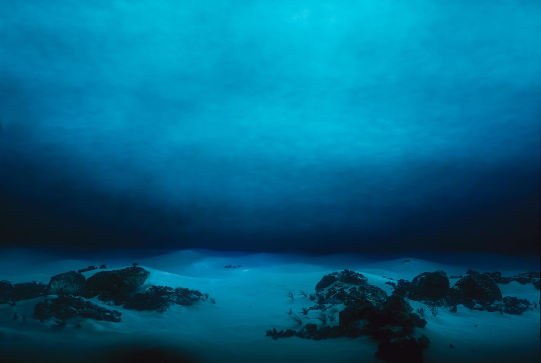 ocean floor how deep