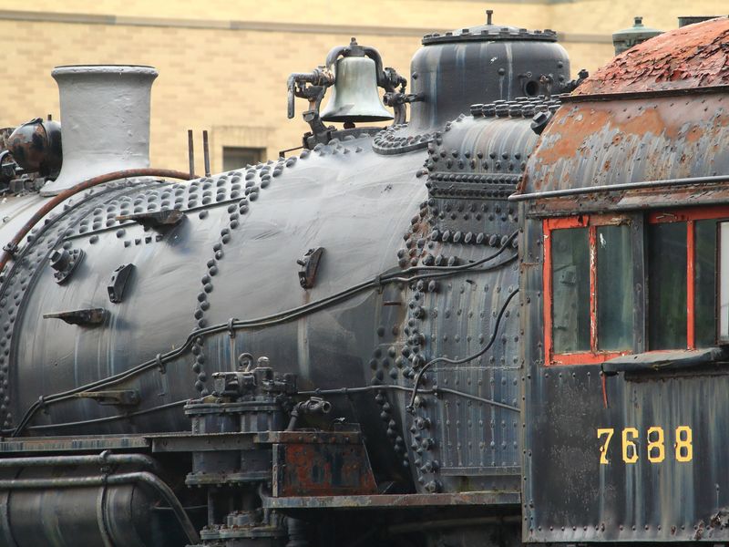 A weathered, rusty steam locomotive | Smithsonian Photo Contest ...