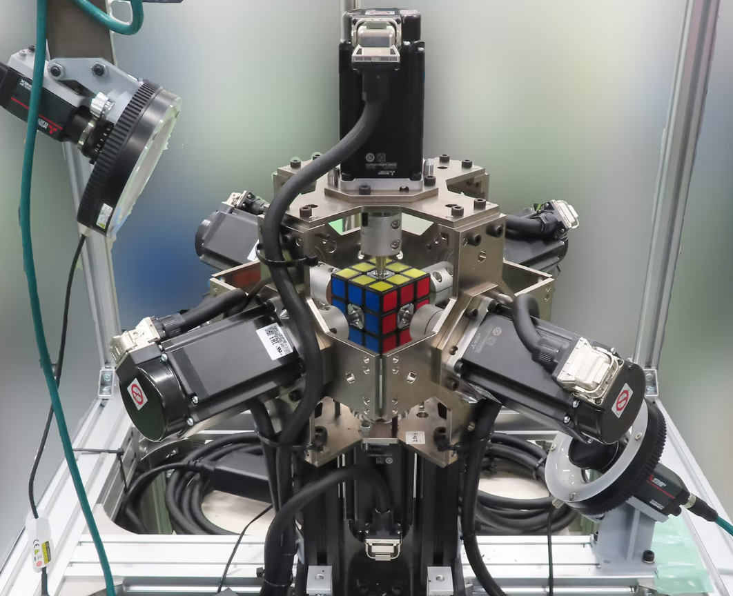 Robot Sets New Rubik's Cube Speed Record, Completing the Puzzle in 0.305 Seconds