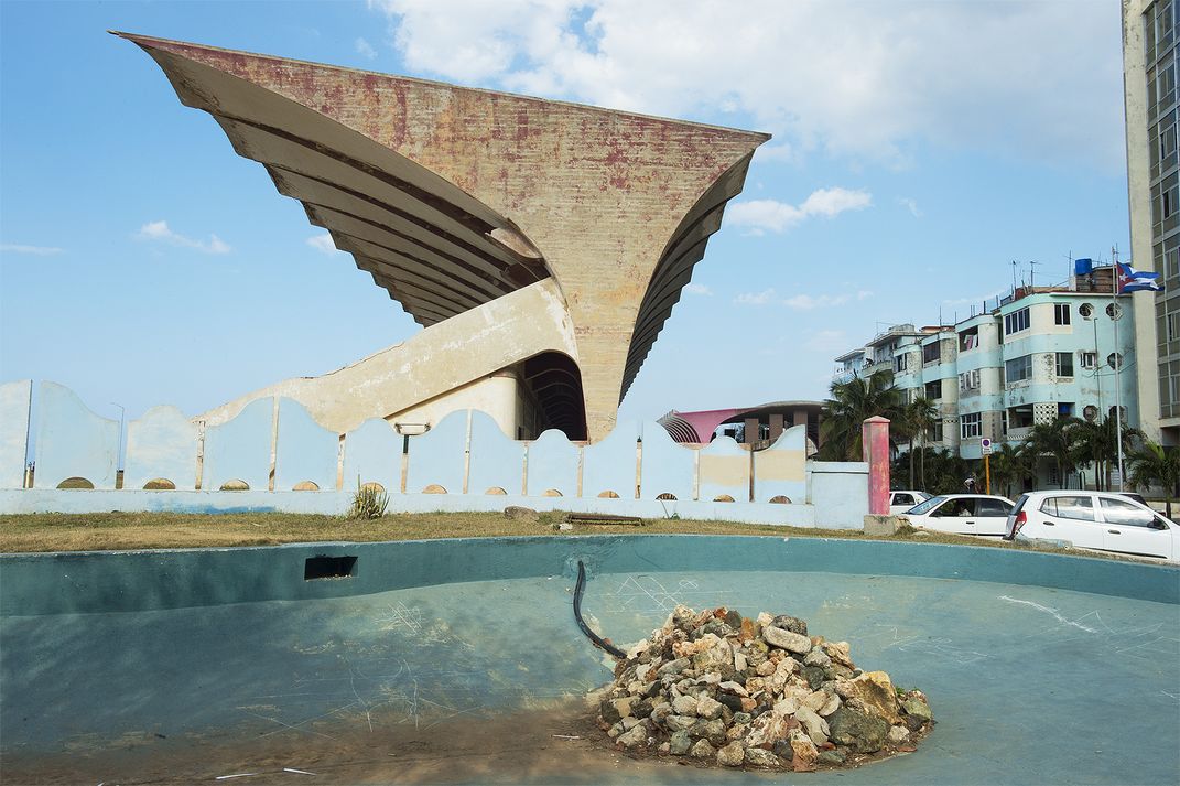 Profile of a Sports Amphitheater in Havana, Cuba. | Smithsonian Photo ...