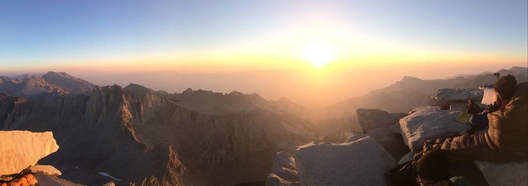Sunrise from the summit of Mt. Whitney | Smithsonian Photo Contest ...