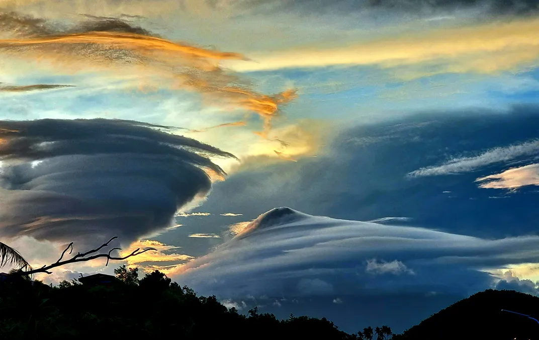 Mayon Volcano sunset | Smithsonian Photo Contest | Smithsonian Magazine