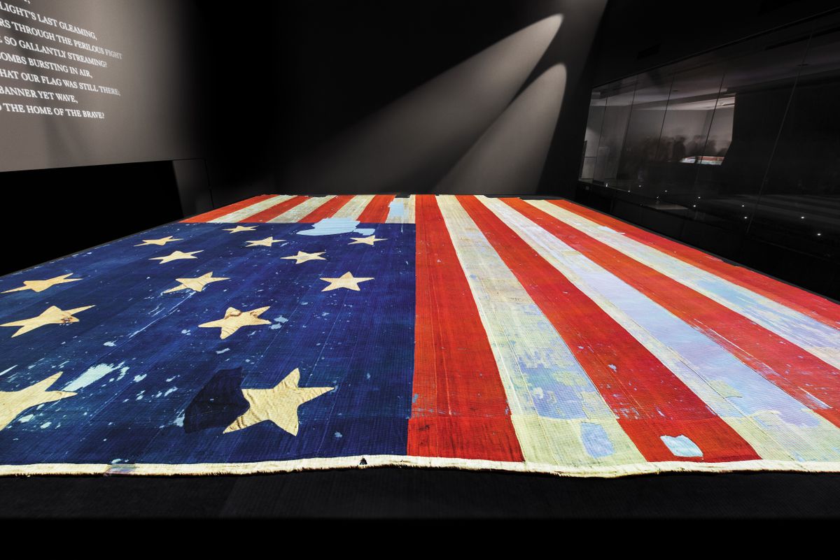 Star Spangled Banner Drawing