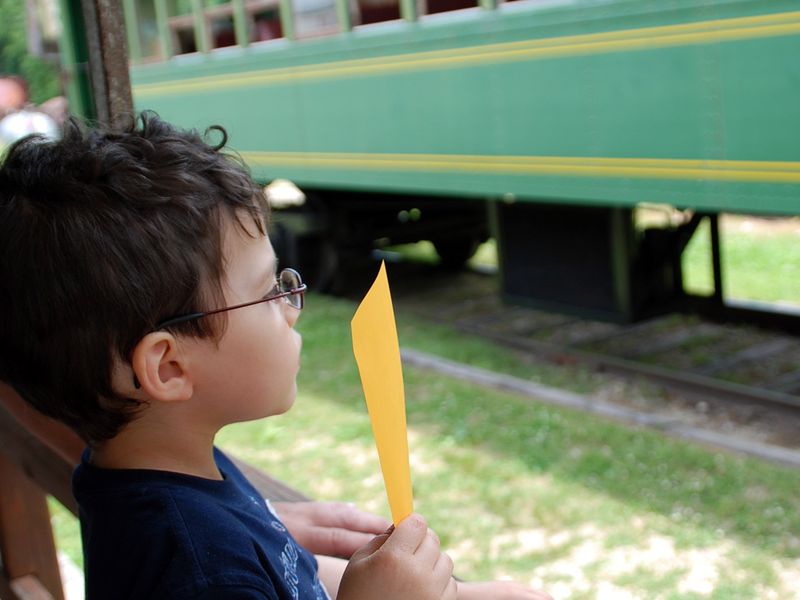 Little Man waiting on the train. All aboard! | Smithsonian Photo ...