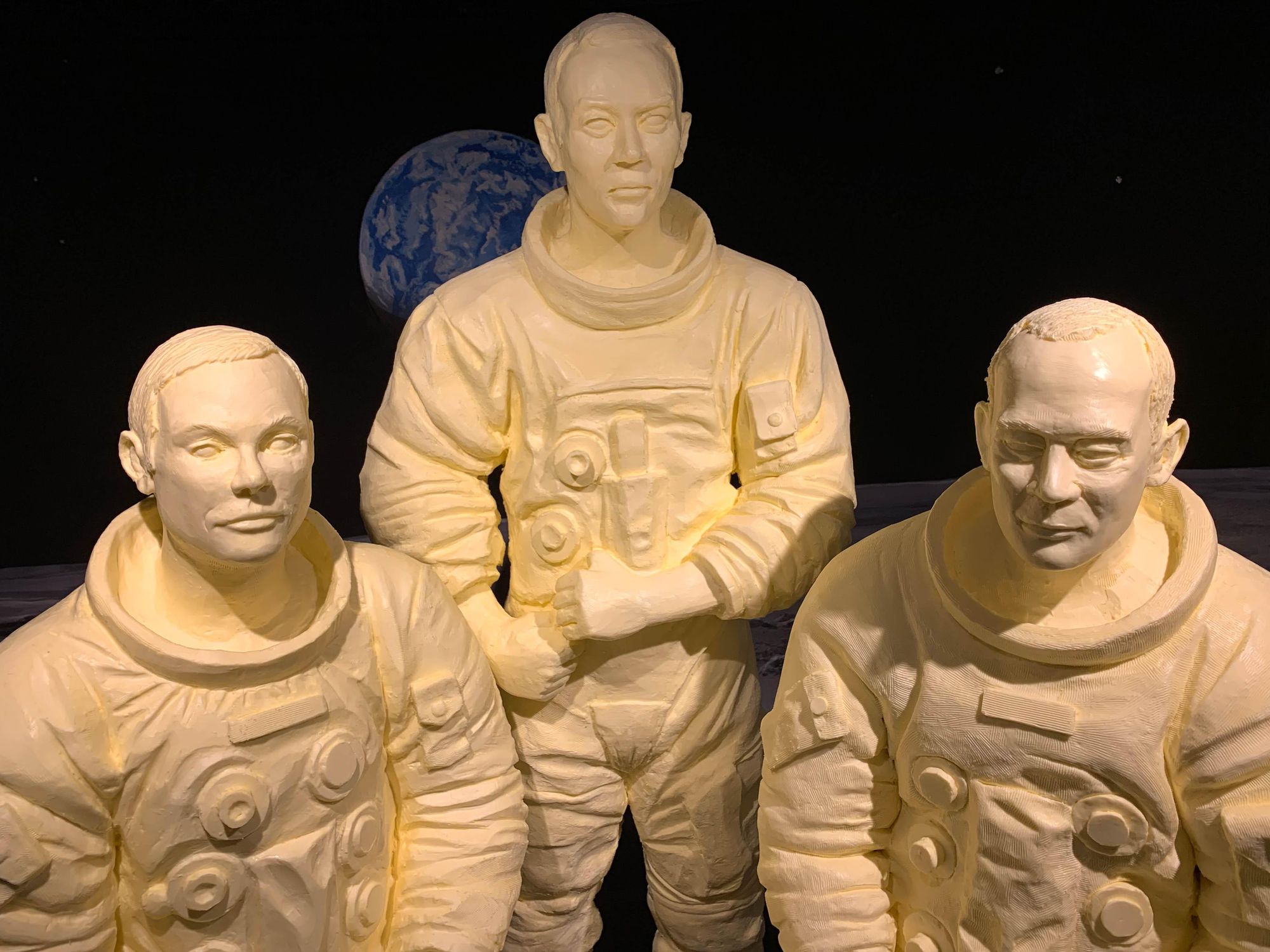 Apollo 11 Mission Memorialized With 2,200 Pounds of Butter