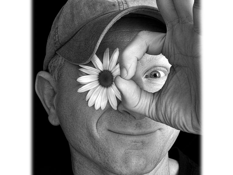 Self-portrait, with flower. | Smithsonian Photo Contest | Smithsonian ...