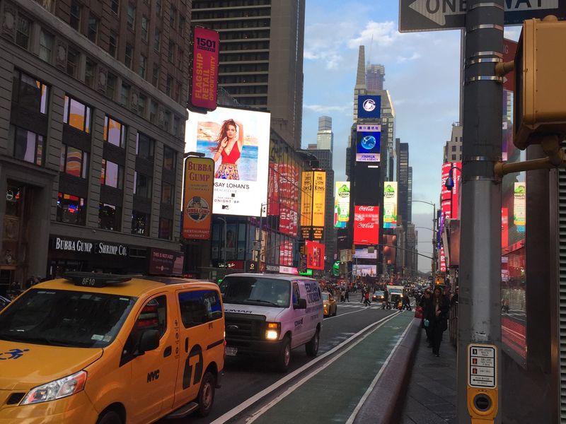 View of Times Square from a Crosswalk | Smithsonian Photo Contest ...