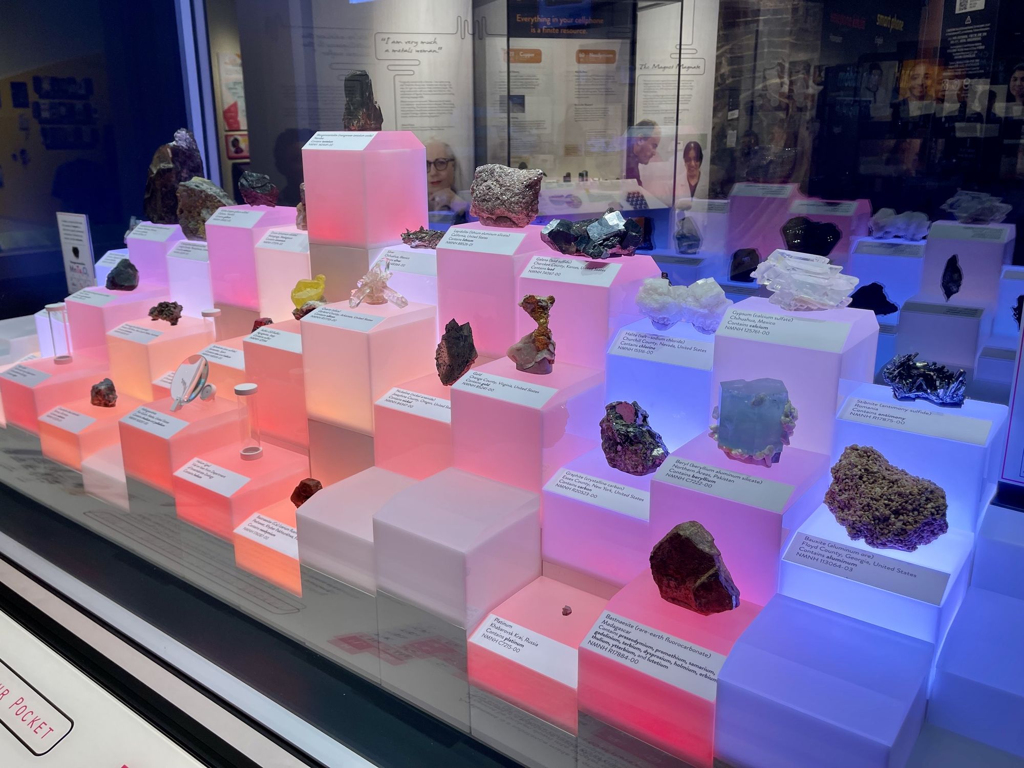 New Museum Display Showcases the Mineral Building Blocks of Cellphones ...