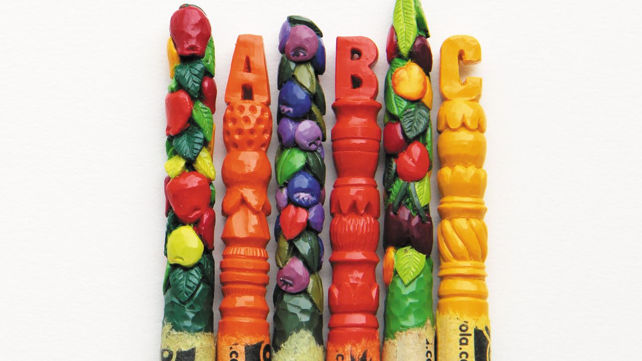 do artists use crayons