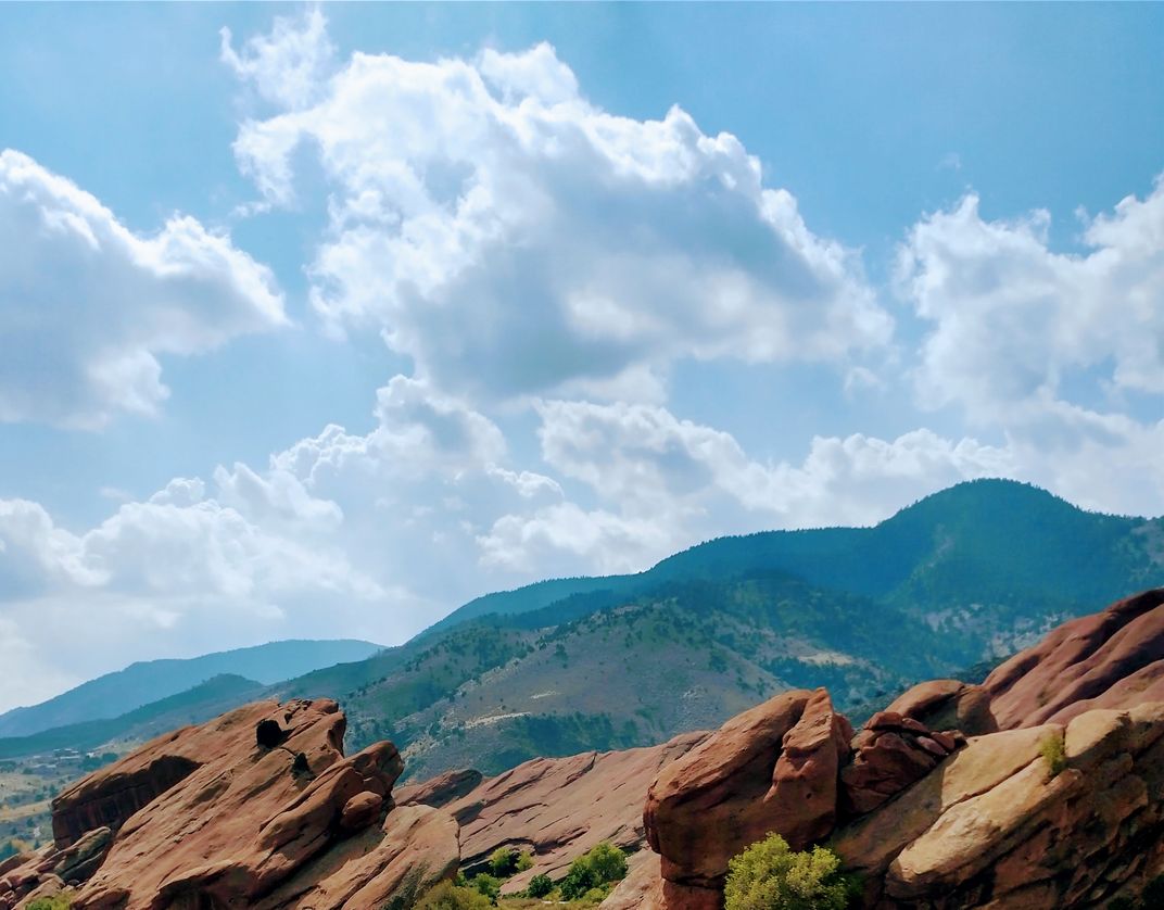 Red Rocks and Rolling Clouds | Smithsonian Photo Contest | Smithsonian ...