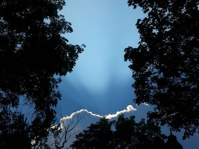Sun spotlights over the clouds. | Smithsonian Photo Contest ...