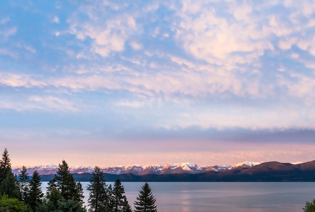 flathead lake so clear