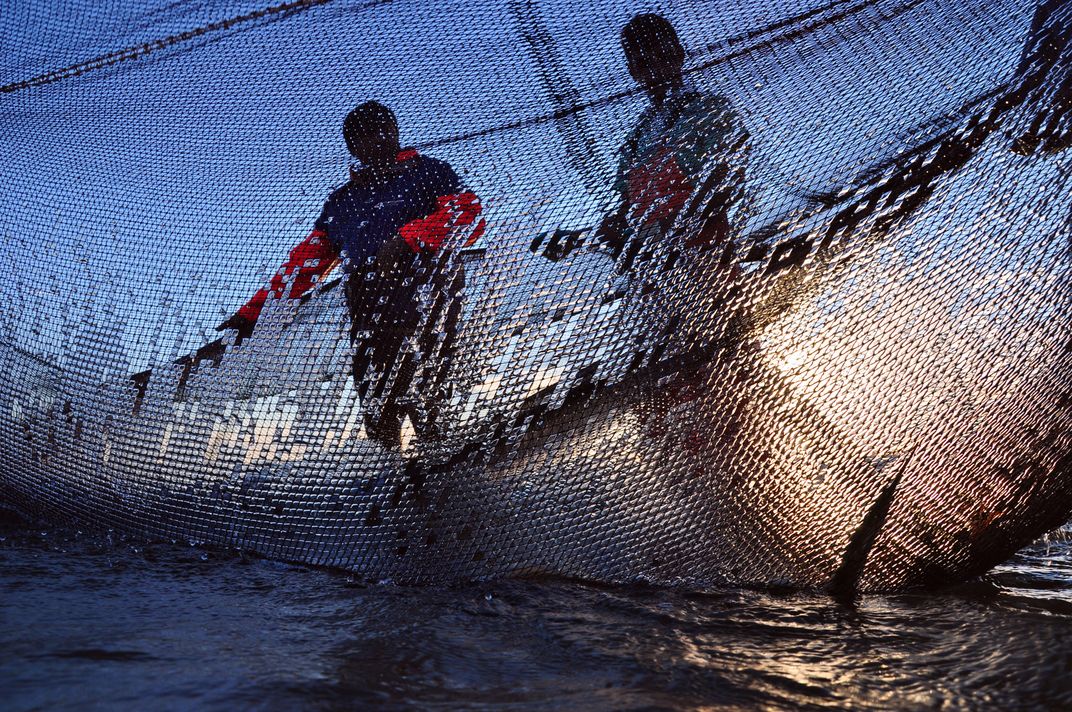 Fishermen during their activity | Smithsonian Photo Contest ...