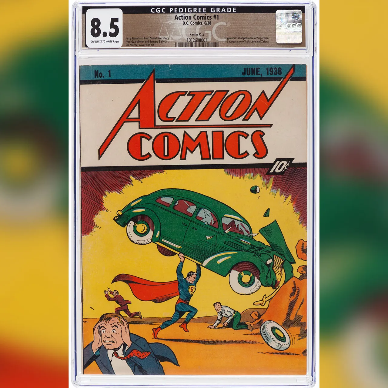 First Superman Action Comics Issue