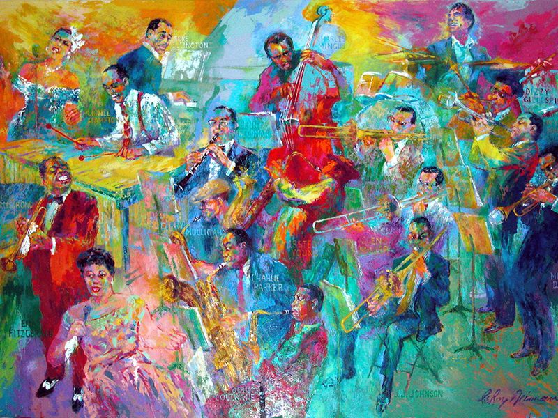 Jazz Band Paintings