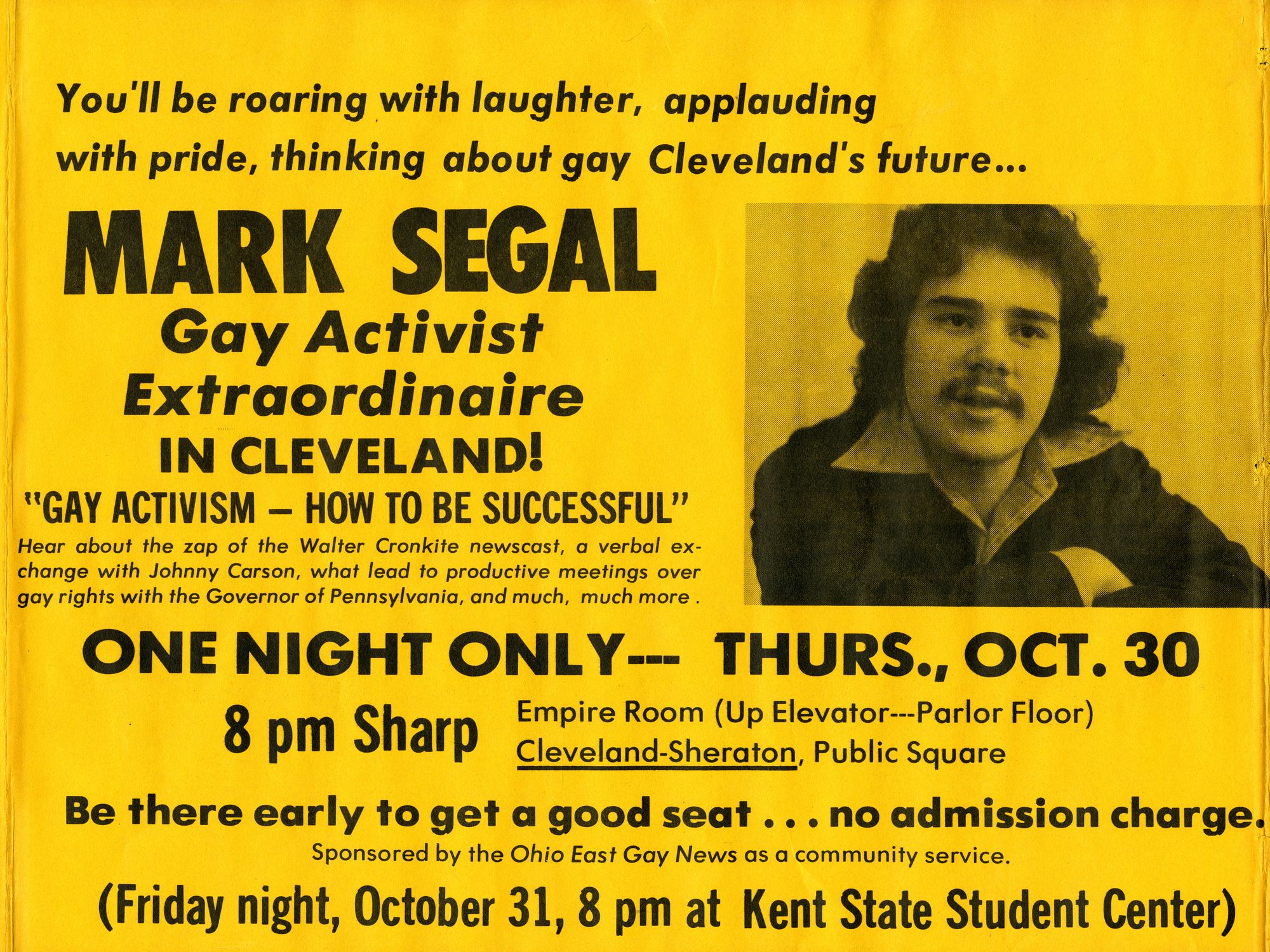 Mark Segal, LGBTQ Iconoclast, Activist and Disruptor, Donates Lifetime ...