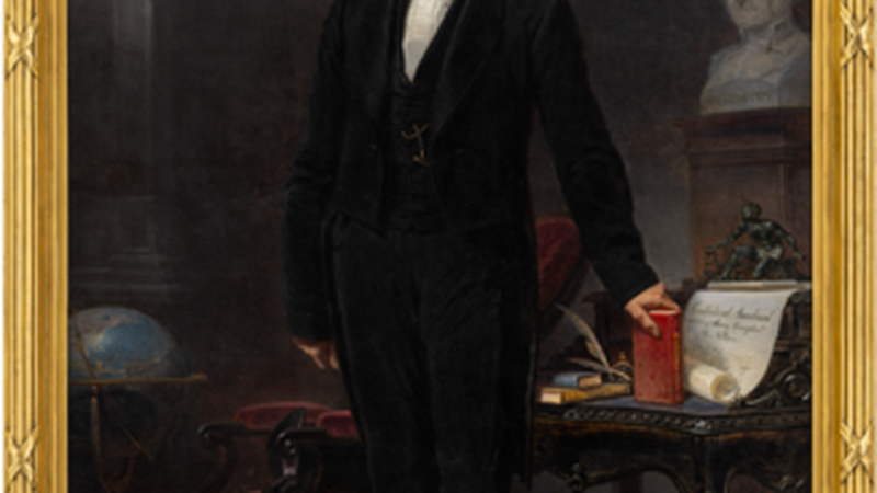 Abraham Lincoln Painting David Bustill Bowser | Abraham Lincoln – A