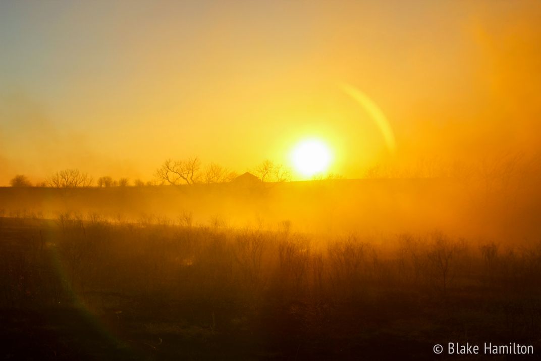 During the spring in the Flint Hills of Kansas, farmers often burn ...