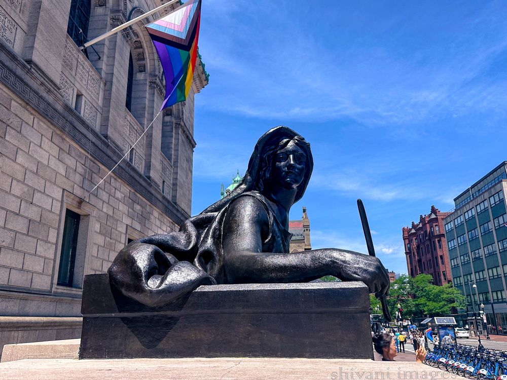 The Pride Lady at Boston Public Library | Smithsonian Photo Contest ...