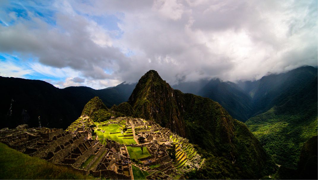 The incredible Machu Picchu, Peru: 7,000 feet above sea level and ...