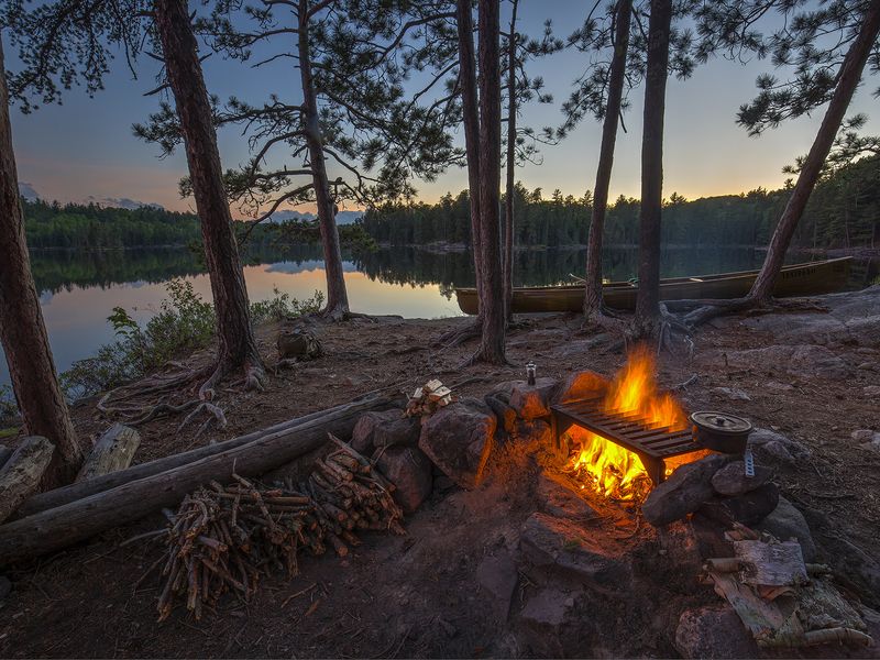 Campfire on Hustler Lake | Smithsonian Photo Contest | Smithsonian Magazine