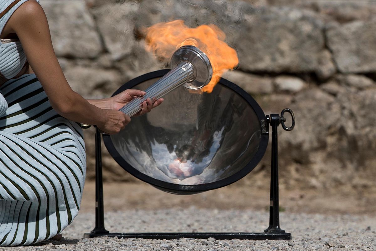 Olympic Torch Images